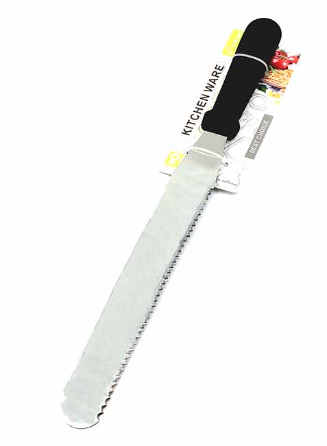 Homestyle ΜΑΧΑΙΡΙ ΓΙΑ ΠΑΝΤΕΣΠΑΝΙ INOX ΜΕ ΠΛΑΣΤΙΚΗ ΛΑΒΗ 38cm - Chios IDEA
